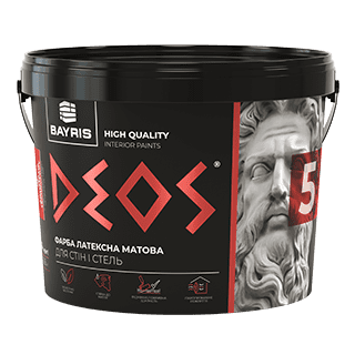 DEOS 5 Matt Interior Latex Paint - характеристики продуктів, де купити ...
